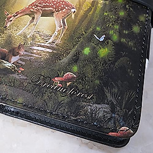 AZPINGPAN Cartoon PU Leather Cover Lock Diary Journal Office Learning Writing Notebook Thickening Portable Planner Organizer Digital Password Notebook Locking Personal Diary