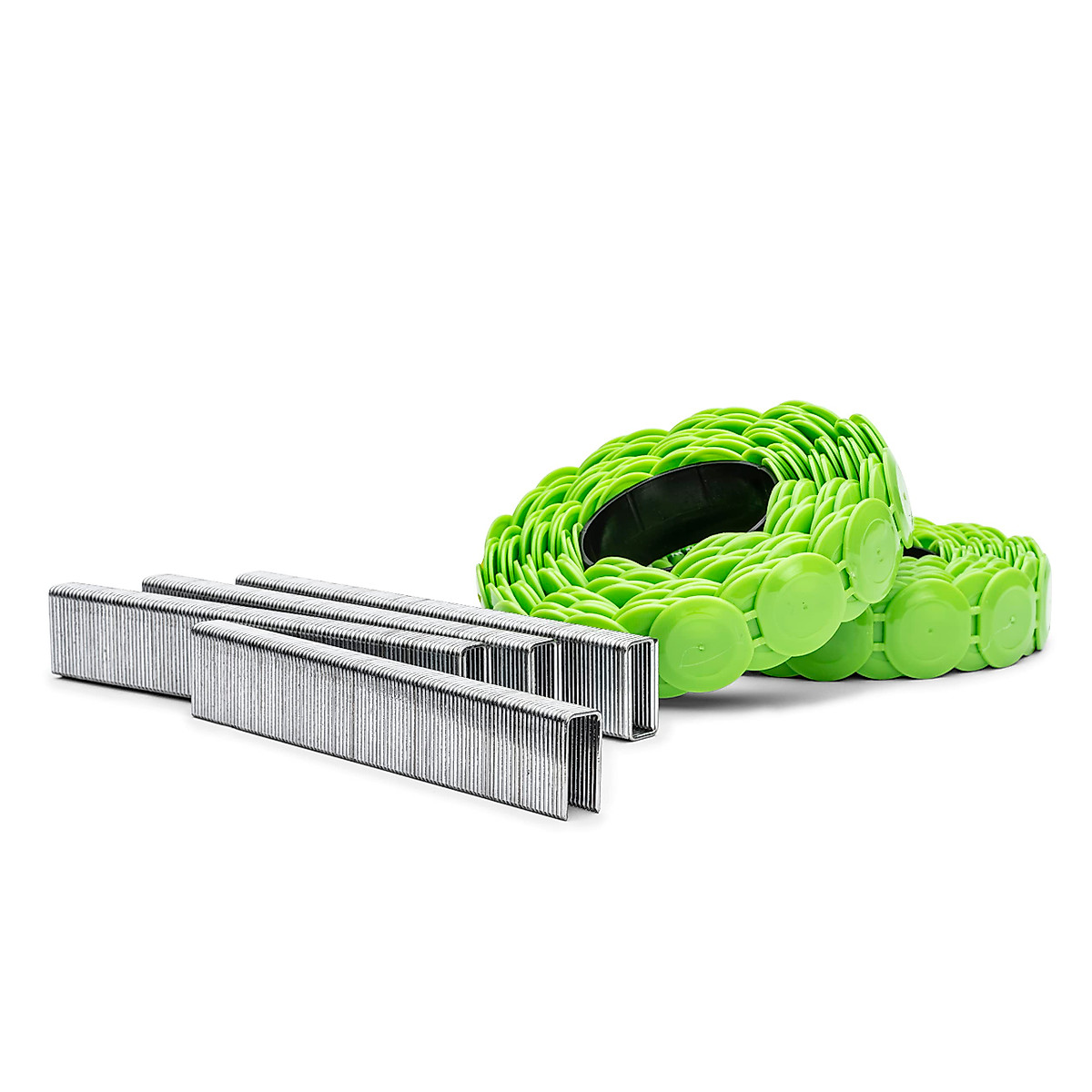 Cap Staples, 7/8" StaplePac, 1" Caps, 7/16" Crown Staples 18ga (2000 ct) for use with CS150B Pneumatic Cap Stapler, STINGER 0136044