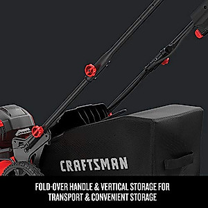 CRAFTSMAN V60* 3-in-1 Cordless Lawn Mower, 21-Inch (CMCMW260P1)