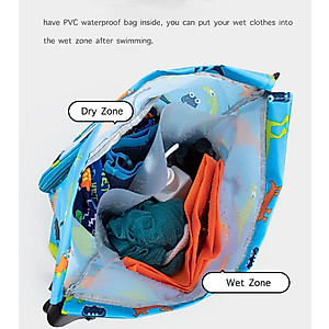 DANUC Lightweight Drawstring Gym Backpack Swim Bag Yogo Bags Waterproof Draw String Sackpack Beach Backpacks Sport Knapsack for Women Men Camping Hiking Shopping Swimming Dance Travel