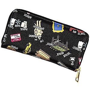 FRIENDS The TV Series Allover Themed Designs Zip Around Wallet