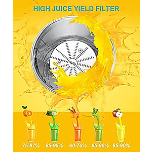 Juicer Machine 600W Juicer with 3 Inch Wide Mouth 2 Speed Setting, Centrifugal Juicer for Fruit, Vegetables Juice Extractor Easy to Clean