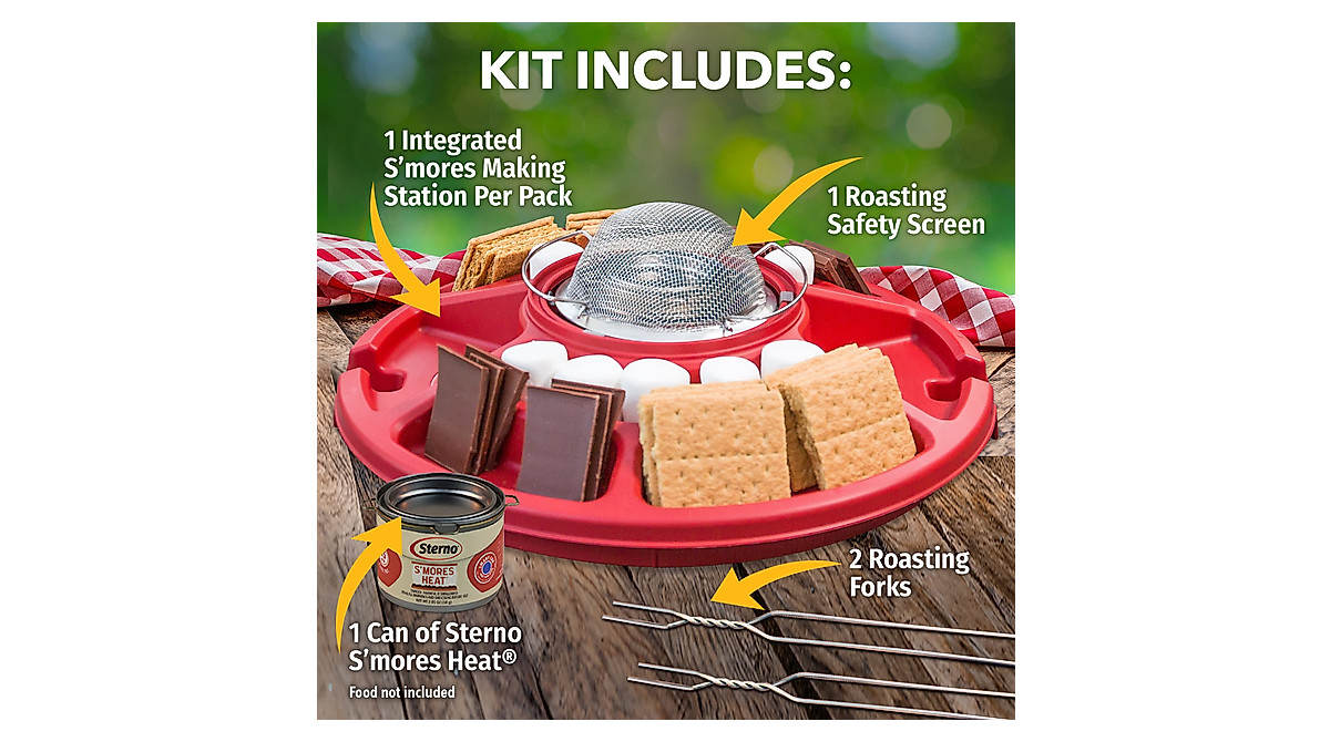 Sterno S'mores Maker Kit - Indoor & Outdoor Fun