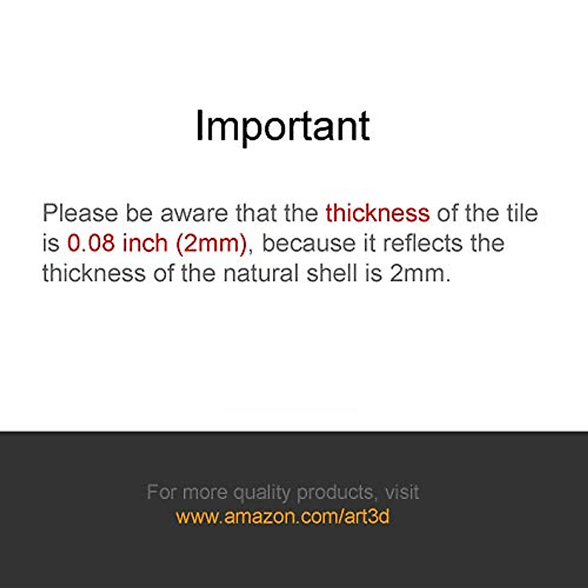 Art3d White Seamless Mother of Pearl Tile Shell Mosaic for Bathroom/Kitchen Backsplashes (10 Sheets)