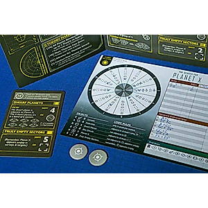 Renegade Game Studios The Search for Planet X, 1-4 Players, Ages 13+, 60-75 Minutes, Take on The Role of Astronomers, Deduction Game