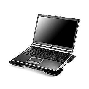 Cooler Master NotePal X-Slim Ultra-Slim Laptop Cooling Pad with 160mm Fan (R9-NBC-XSLI-GP),Black X-Slim