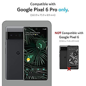 TUDIA DualShield Designed for Google Pixel 6 Pro Case (2021), [Merge] Shockproof Military Grade Heavy Duty Dual Layer Tough Protection for Pixel 6 Pro Case - Metallic Slate