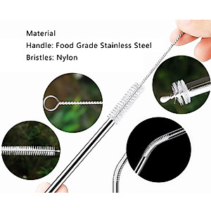 20 Pcs Rubber Bottoms for Sublimation Tumblers (2.2 Inch / 56mm), with 2 Cleaning Brush, Protective Anti-Slip Silicone Bottoms with Adhesive for Skinny Wine Tumblers Thermal Bottle Mason Jars, Black