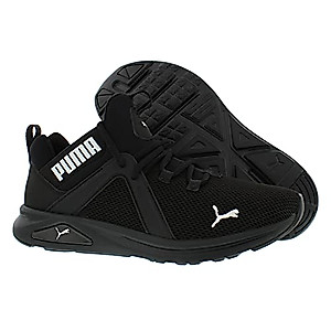 PUMA Men's Enzo 2, Puma Black-Puma White, 10