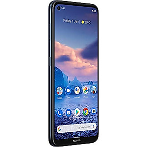 Nokia 5.4 | Android 10 | Unlocked Smartphone | 2-Day Battery | Dual SIM | US Version | 4/128GB | 6.39-Inch Screen | 48MP Quad Camera | Polar Night