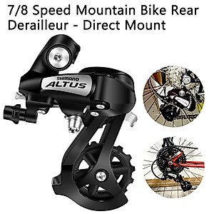 Huazu Altus Rear Derailleur for RD-M310 7/8 Speed for Mountain Bike Direct Mount