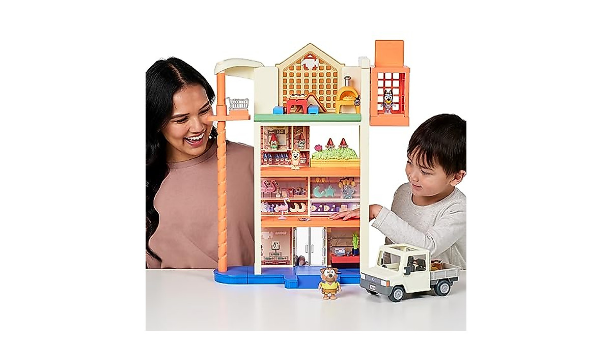 Bluey Hammerbarn Mega Set with Lift, Lights & Sounds | Amazon Exclusive