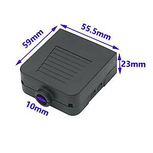 YIOVVOM DB25 Breakout Board Solder-Free Male Adapter 25-pin Port Adapter to Terminal Connector Signal Module Long Bolts and Nuts with case