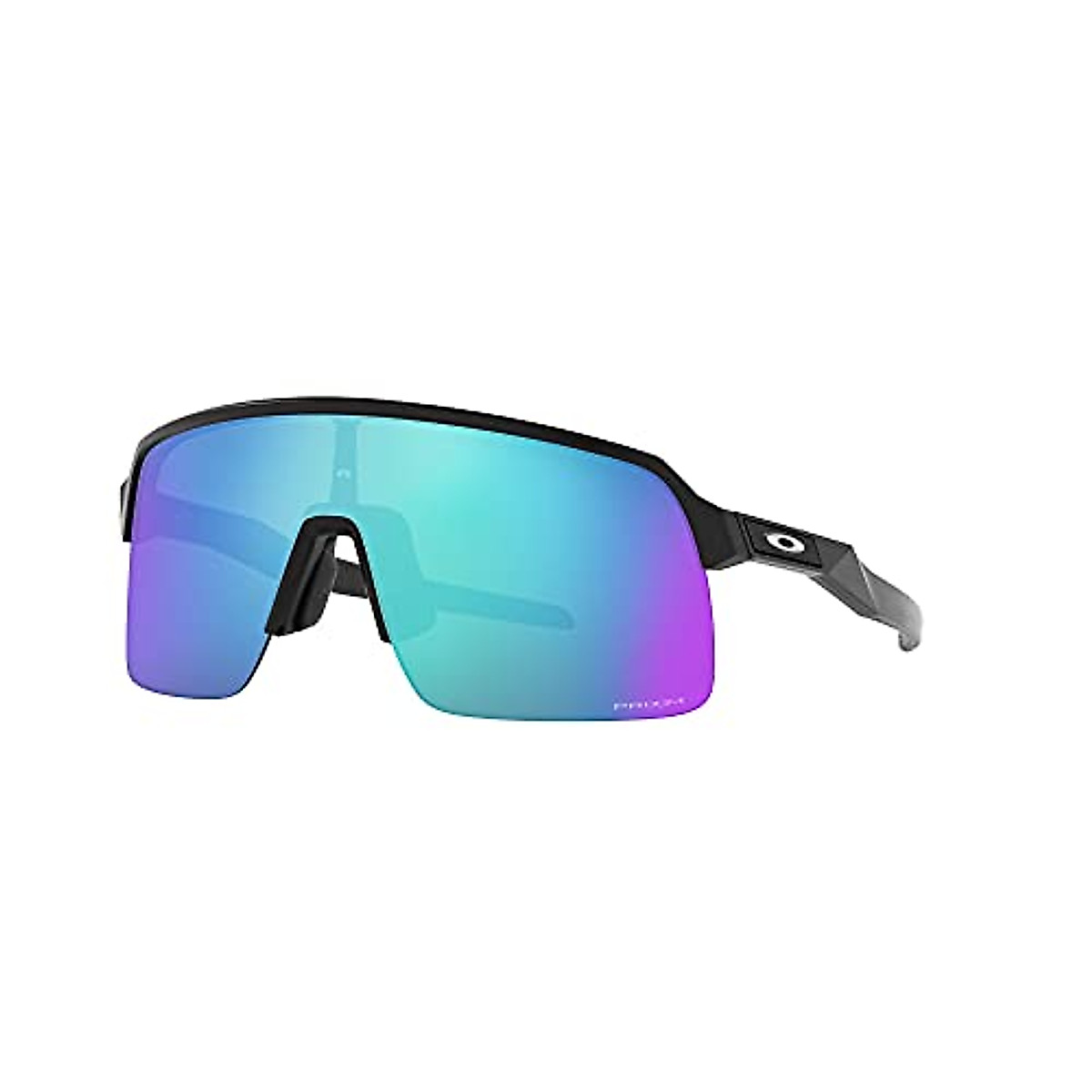 Oakley Men's OO9463A Sutro Lite Low Bridge Fit Rectangular Sunglasses, Matte Black/Prizm Sapphire, 39 mm