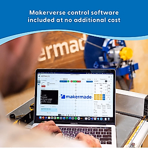 M2 CNC Engraving Machine Kit, First Wall Mounted Highly Accurate Cutting Engraver, 3-Axis CNC Machine for Wood, Metal, Plastic & More, Up to 4x8ft Working Area, Based on Maslow CNC Design