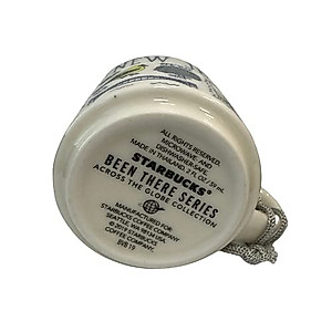Starbucks Been There Series New Jersey Demitasse Ornament, 2 Oz