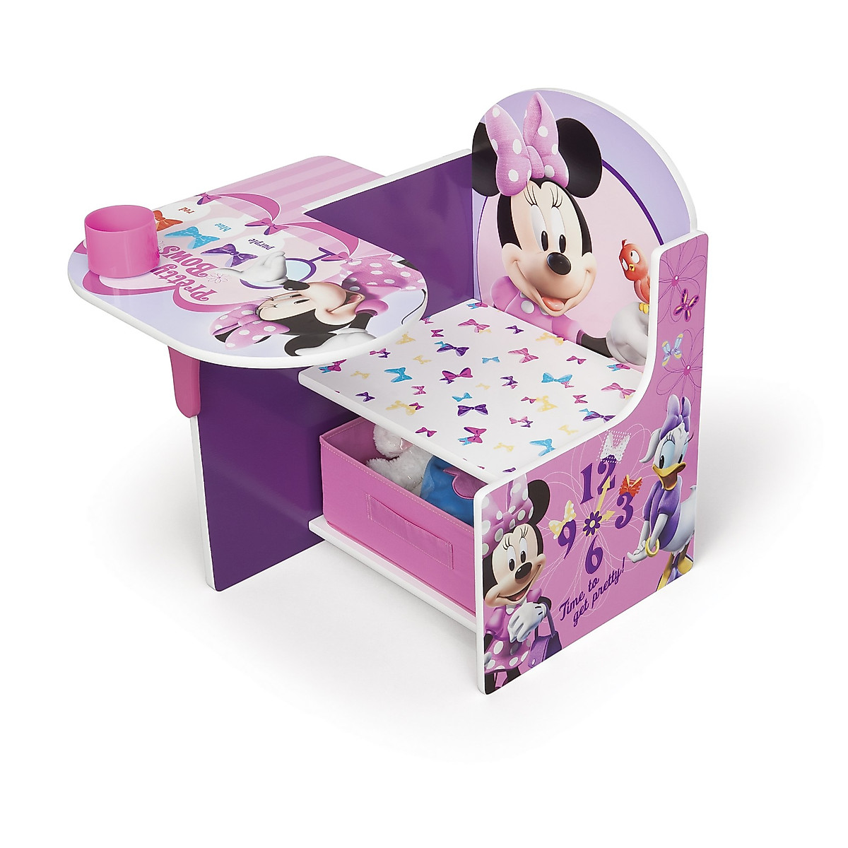 Delta Children Chair Desk With Storage Bin, Disney Minnie Mouse