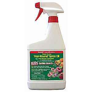 Summit 122 Year-Round Spray Oil for Garden Insects Ready-to-Use, 1-Quart