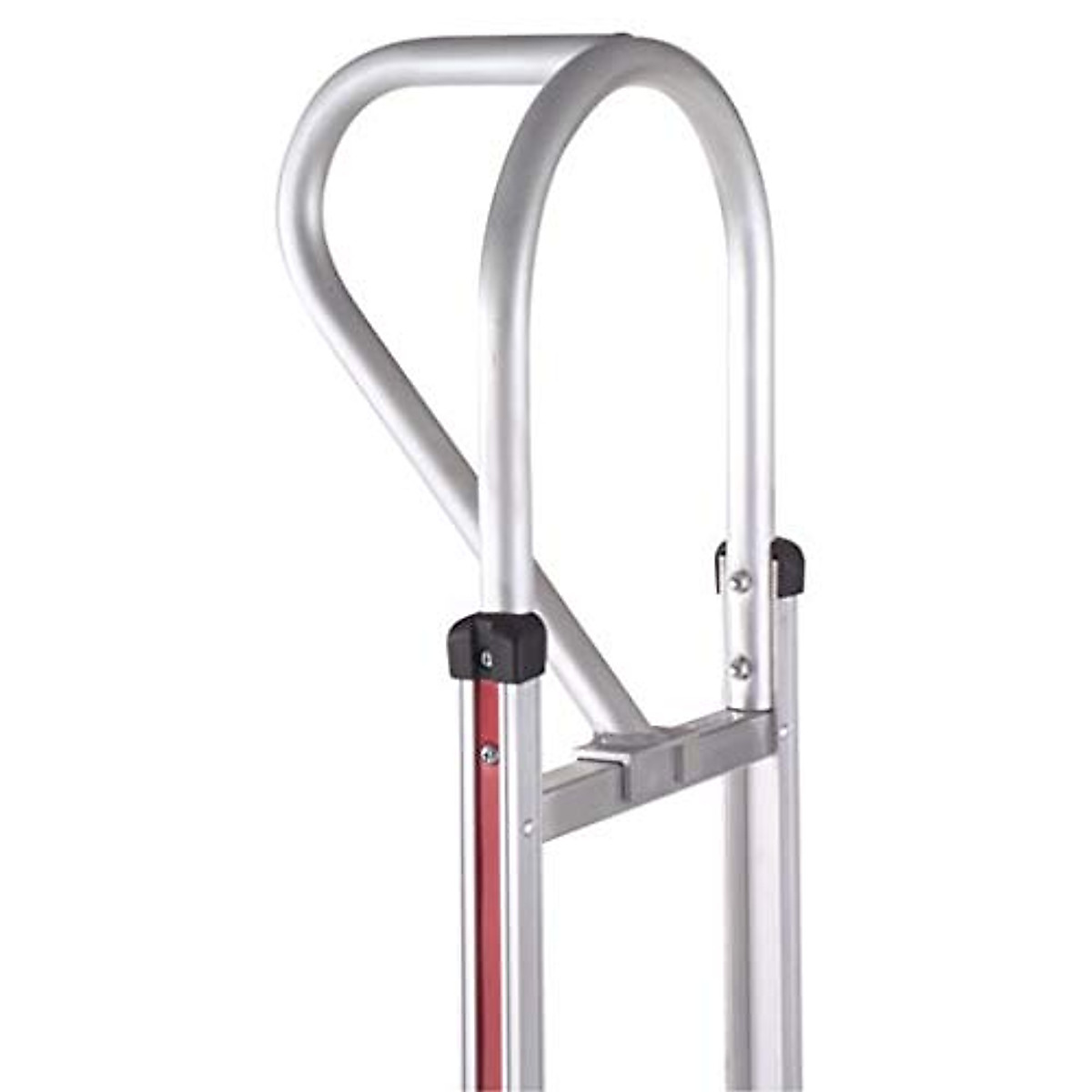 Magliner HMK15AG2C Aluminum Hand Truck, Vertical Loop Handle, 18" x 9" Aluminum Extruded Nose Plate, 500 lb Capacity