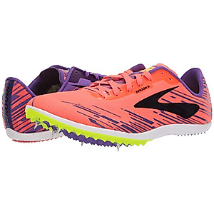 Brooks Mach 18 Fiery Coral/Electric Purple/Black 10.5 B (M)