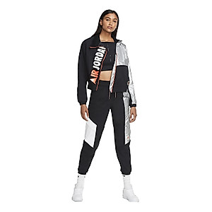 Nike AIR JORDAN WOMENS WOVEN UTILITY JACKET (LARGE)