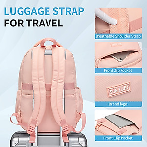 Backpack for Kids,Backpacks for School Light Backpack Suitable for Over 6 years old(Pink)