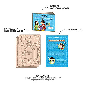 Smartivity Retroscope Engineering STEAM Learning Toy Cinstruction Kit for Kids Ages 8 and Up
