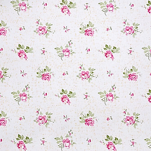 SimpleLife4U Pink Rose Furniture Protect Paper Removable Shelf Liner for Kitchen Cabinet Dresser Drawer Covering