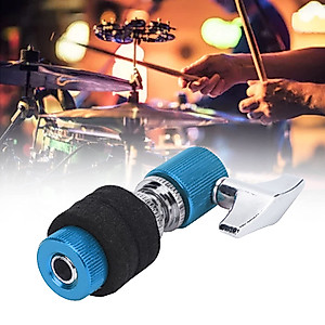 Hi‑Hat Clutch, Aluminum Alloy Quick Release Hi Hat Clutch Cymbal Holder Self-Locking Knob Instrument Playing Accessories(blue)