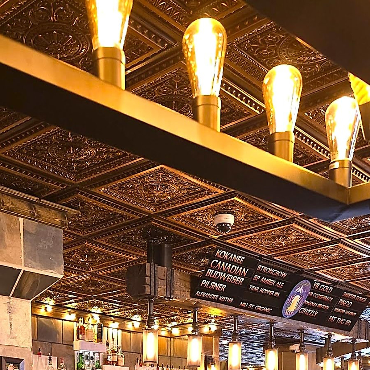 Faux Tin Glue up/Drop in Ceiling Tile #223 Antique Copper Pack of 10 2'X2' Tiles (~ 40 sq.ft)