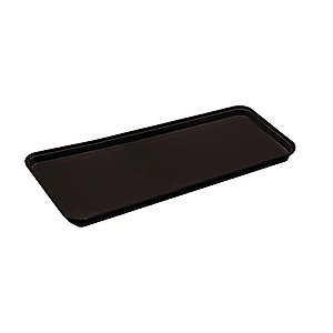 Cambro 830MT110 Black 8" x 30" x 3/4 Market Tray