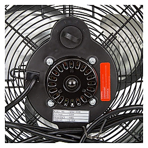 OEMTOOLS OEM24891 12” Tilting Workspace Fan, High Velocity Personal Fan, High Velocity Fan, Small Barrel Fan, Black