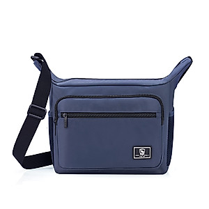 OIWAS Messenger Bag for Ladies Medium Size - RFID Blocking Pocket Anti Theft Crossbody Bag Lightweight Travel Daypack Purse fits 9.7 Inch Satchel Multi Compartments Handbag