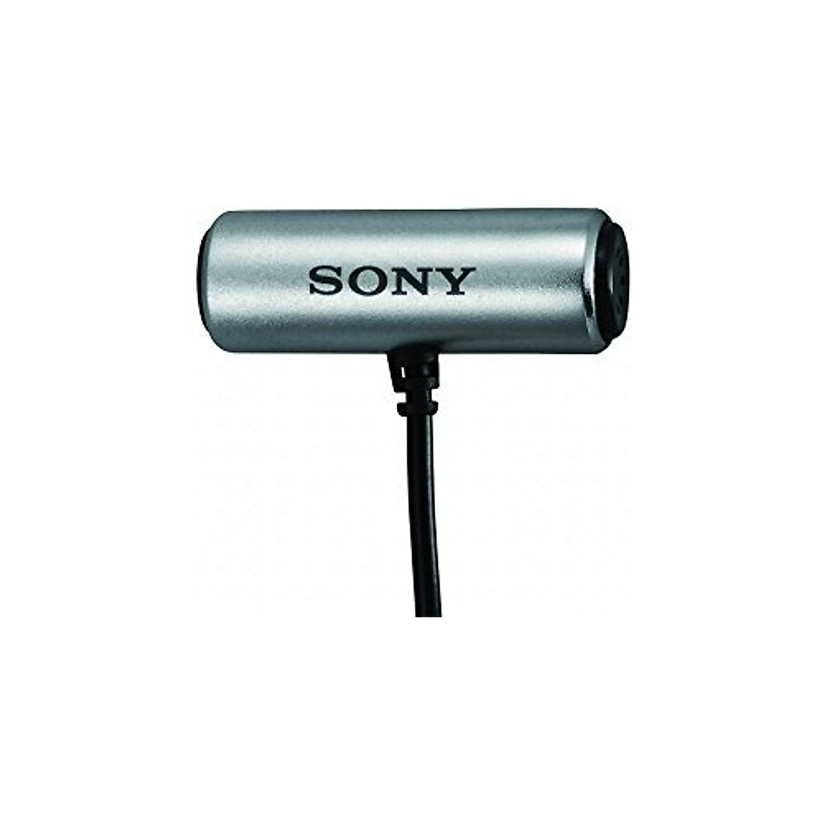 Sony ECMCS3 Clip Style Omnidirectional Stereo Microphone, Silver,Wired