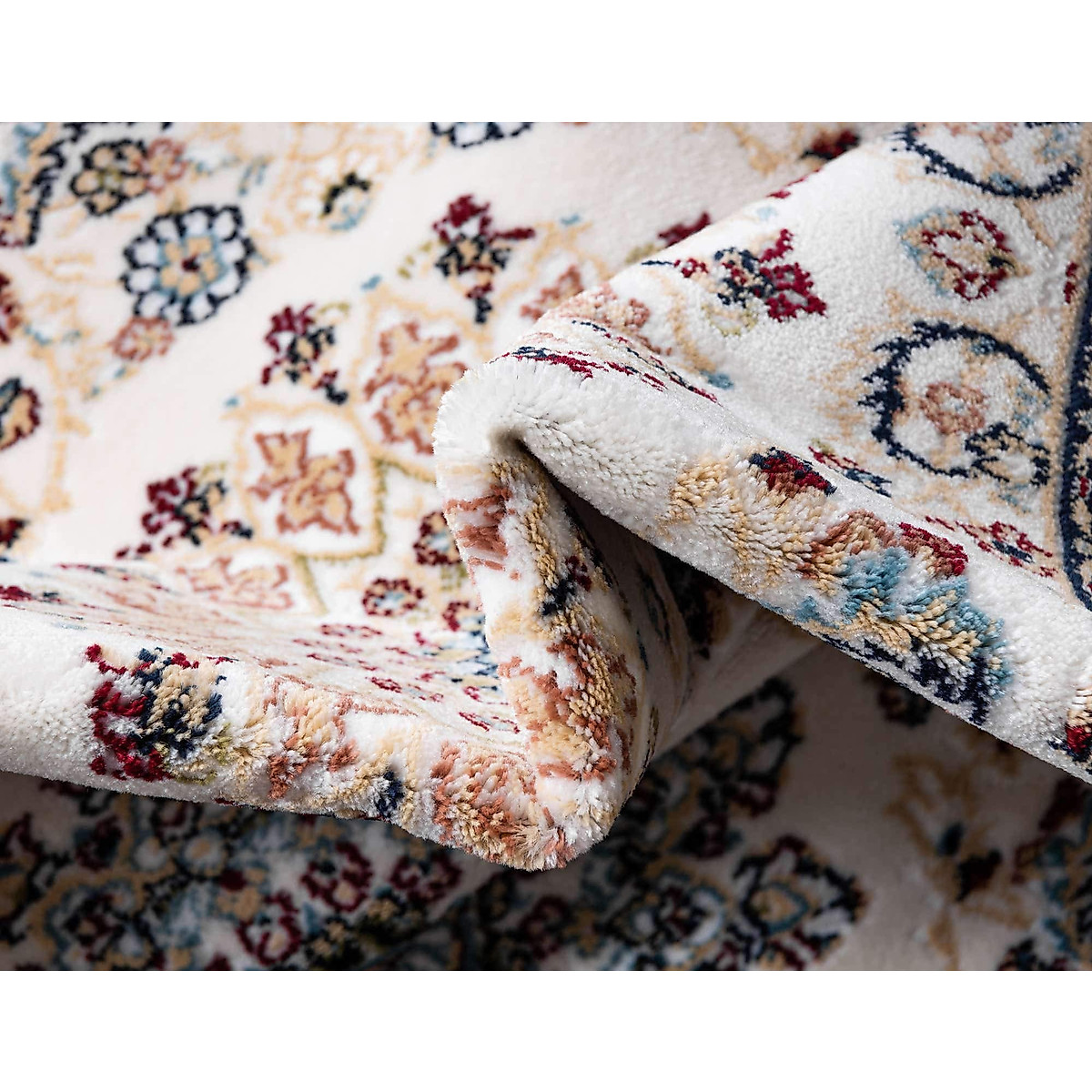 Unique Loom Narenj Collection Classic Traditional Repeating Pattern Green Area Rug (5' 0 x 8' 0)