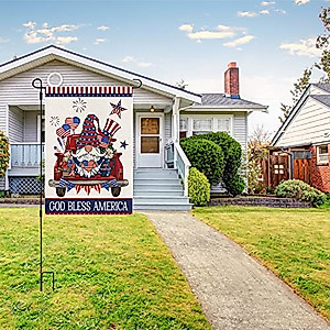 Garden Flag Set of 10 Double Sided 12 x 18 Inch Yard Flag Halloween Small Garden Flags for Outside Christmas Welcome Seasonal Fall Garden Flags Decor for Outdoor Holiday Decorations