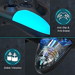 Ponkor Switch Controller, Wireless Pro Controller Compatible with Nintendo Switch/Switch Lite/Switch OLED Controller for Switch with Wake-up, Turbo Vibration