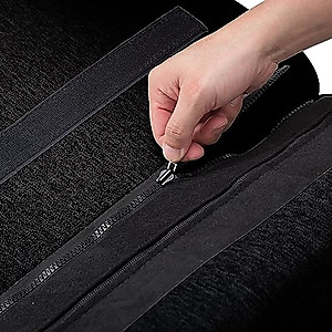 YUNLife&Home Convertible Modular Sectional Sofa,Modern Upholstered L-Shaped Accent Corner Sofá Couch Bed with Chaise Lounge for Living Room Apartment Office Furniture Set