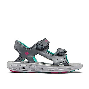 Columbia Youth Unisex Techsun Vent, Graphite/Haute Pink, 4
