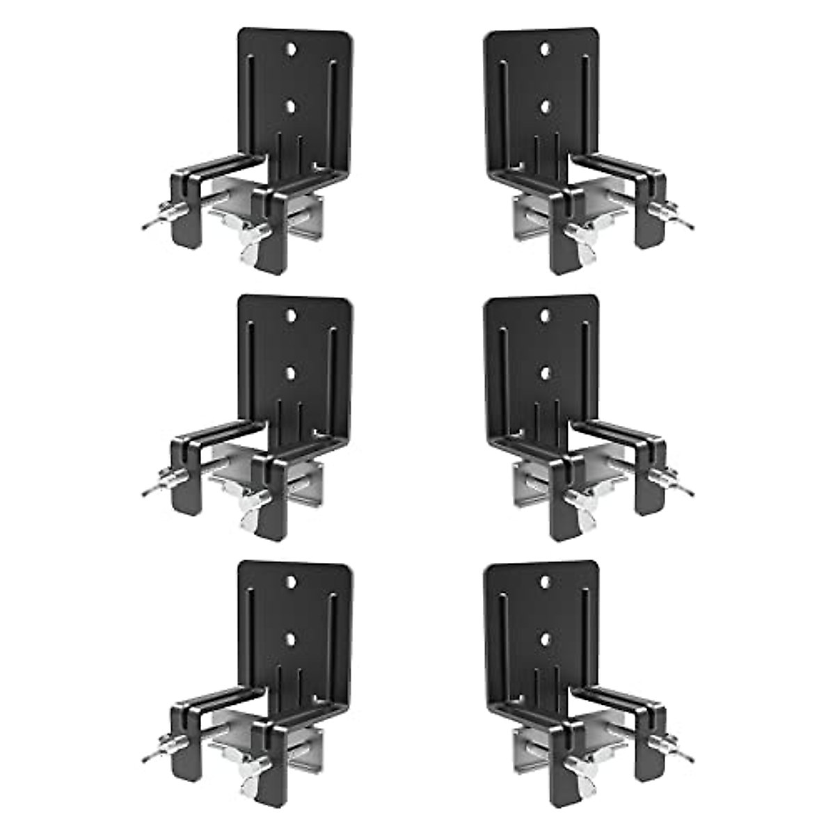 6 PCS Non Slip Mattress Gripper For Metal Frame, Adjustable Non Slip Mattress Gaskets, Mattress Retainer Bar, Mattress Slide Stopper Keep Mattress From Sliding, Mattress Brackets To Prevent Sliding