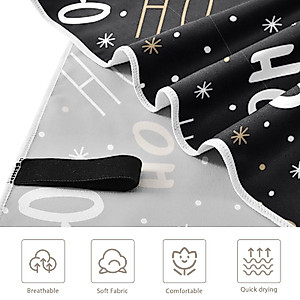 Christmas Snowflakes Beach Towel Quick Dry Microfiber Beach Towels Oversized SandProof Travel Towel for Adults Women Girls Kids Men Bath Towel for Sport Vacation Body Swimming Bath Camping, 31”x 71”