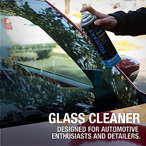 NOCO Squeaky E800 16 Oz Professional-Grade Automotive Aerosol Car Glass Cleaner Spray Can with Streak-Free Fasting Acting Foaming Action