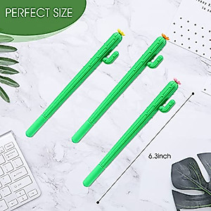 Keazexi- Cactus Shaped Roller Pens, Cactus Gel Ink Pens, Writing Pens,For School Home Office Stationery Store Kids Girls Gift.(30 Pieces)