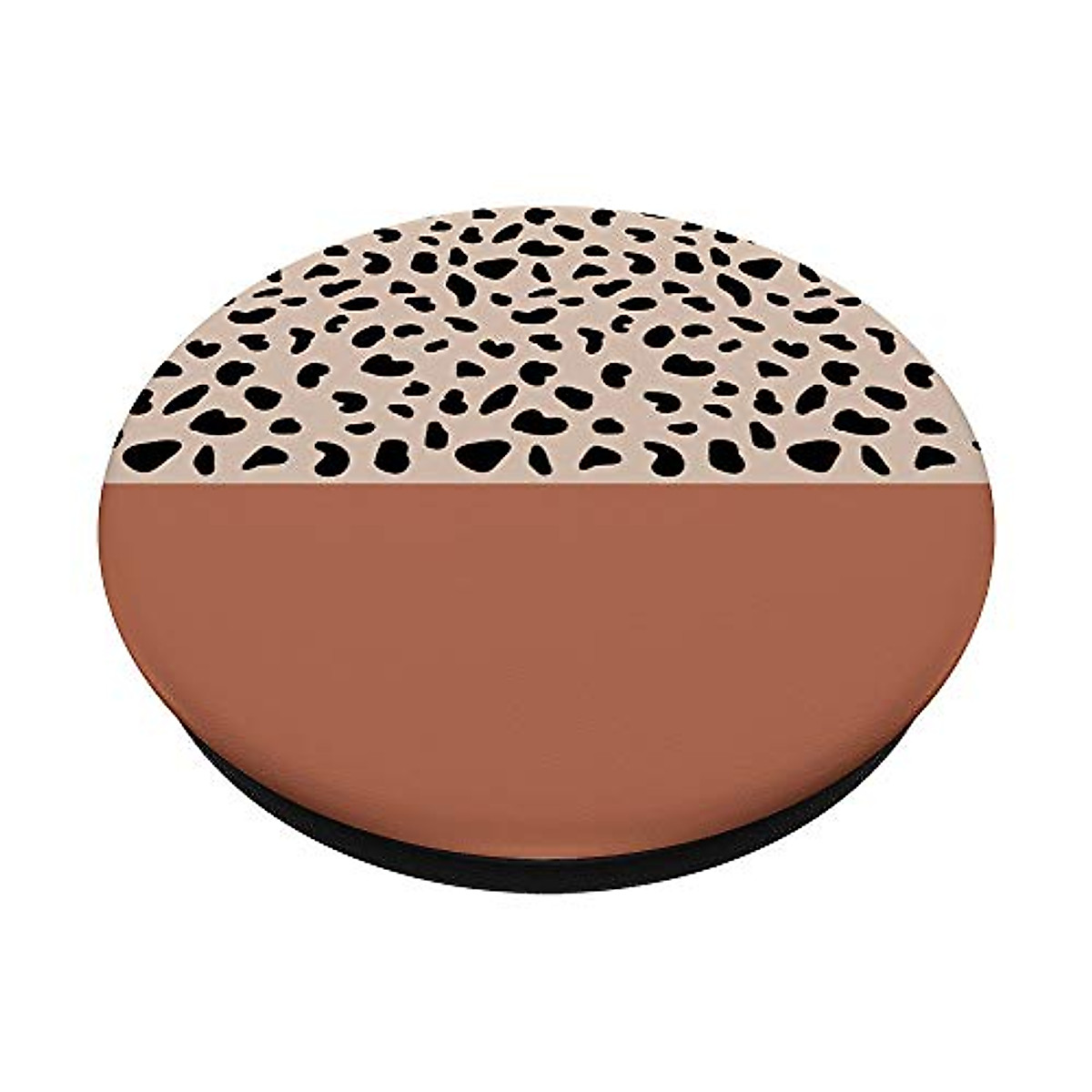 Cheetah Print Abstract Spot Pattern Modern Terracotta Beige PopSockets PopGrip: Swappable Grip for Phones & Tablets