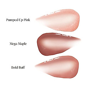 Mally Beauty Positively Plump Lip Gloss | High-Shine Hydrating Lightweight & Comfortable Wear, Pumped-up Pink