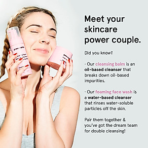 grace & stella Foaming Facial Cleanser (150ml) - Sensitive Skin Face Wash - Vegan - Limpiador Facial - Hydrating Facial Cleanser - Face Wash Sensitive Skin - Cleanser For Dry Skin