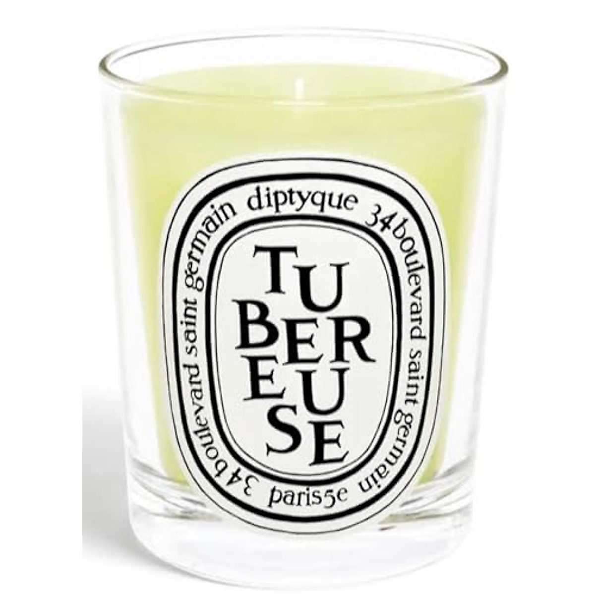 Diptyque Baies Roses Figuier Mimosa & Tubereuse 5 Piece Scented Candle Gift Set 35 Grams Each Limited Edition, White