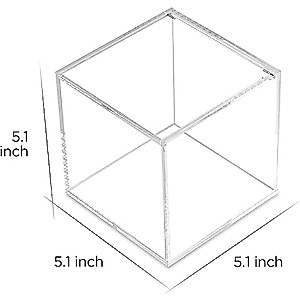 IHAYNER Coffee Pod Holder for Nespresso Capsules Vertuoline Tea Bag Organizer Clear Acrylic Dispenser