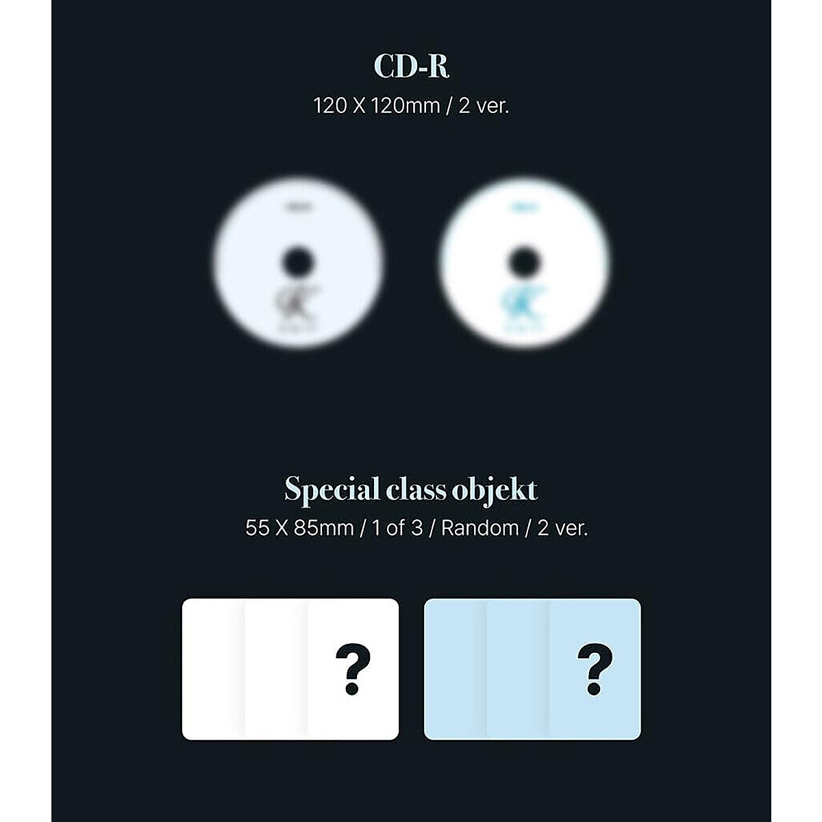 HEEJIN [K] 1st Mini Album (A + B - 2 Ver Set.) K-POP SEALED