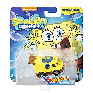 Hot Wheels Spongebob Vehicle, 1:64 Scale